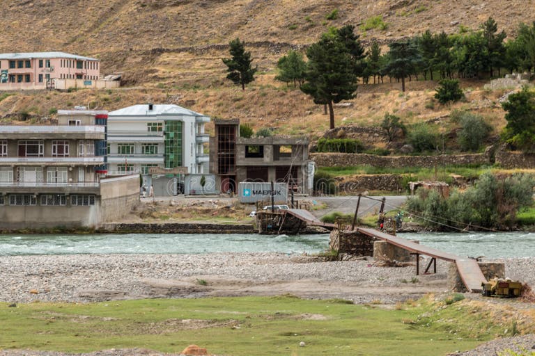 Kapisa Valley in Afghanistan Editorial Stock Image - Image of middle ...