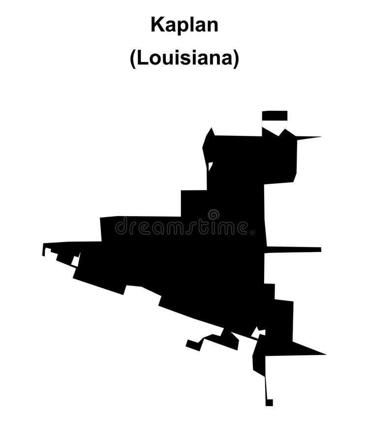 Kaplan outline map stock vector. Illustration of infographic - 387343819