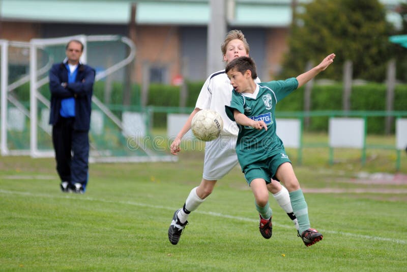 Kaposvar - Lenti U13 Soccer Game Editorial Photo - Image of effort ...