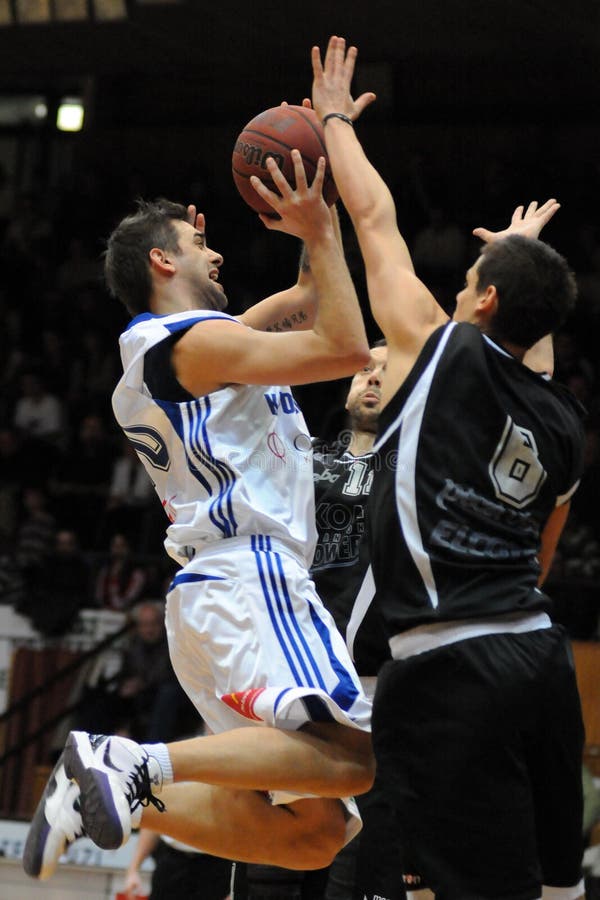 Kaposvar - Pecs Basketball Game Editorial Stock Image - Image of ...