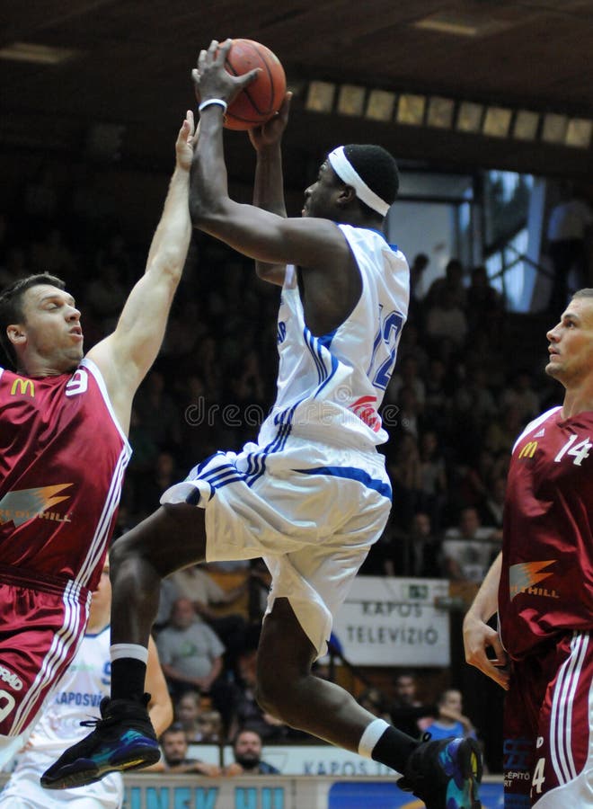Kaposvar - Salgotarjan Basketball Game Editorial Stock Image - Image of ...