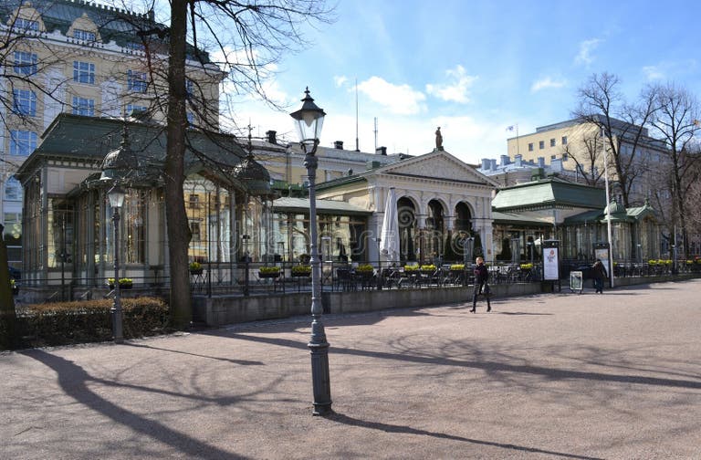 Kappeli Cafe Helsinki Finland Editorial Stock Photo - Image of ...