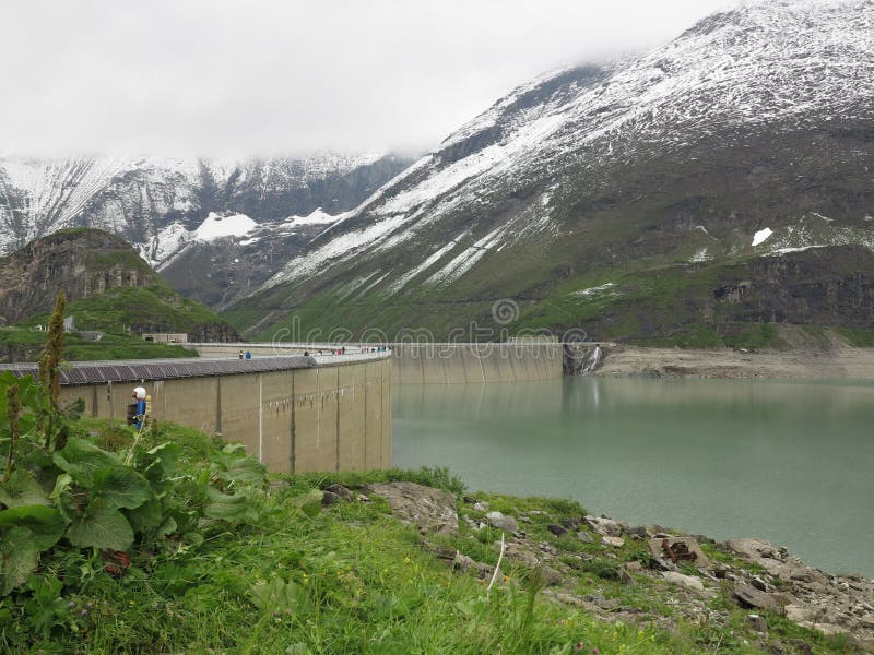 Kaprun, Stauseen, Austria fotografia stock. Immagine di reale - 80607606