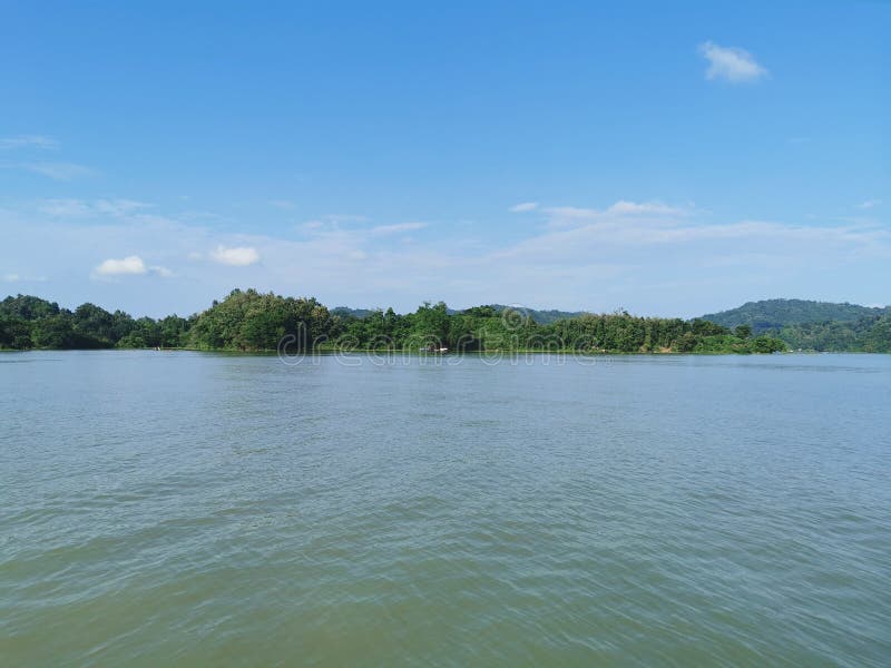 Kaptai Lake, Natural View, in Rangamati Stock Photo - Image of ...