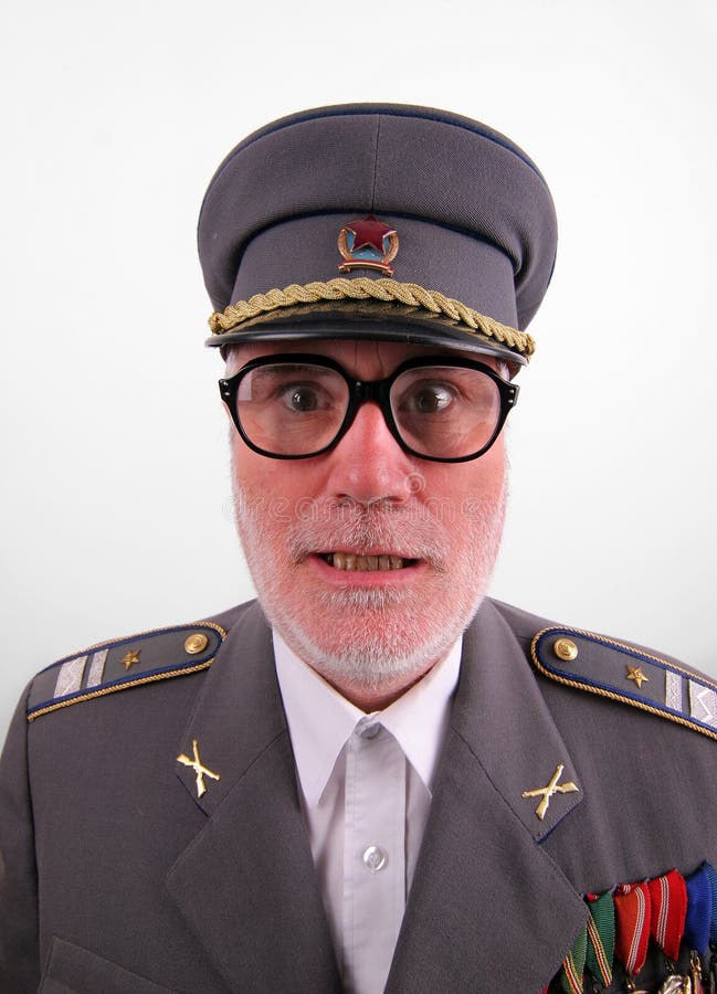 Kapten arkivfoto. Bild av hungrig, armé, humor, roligt - 2964636