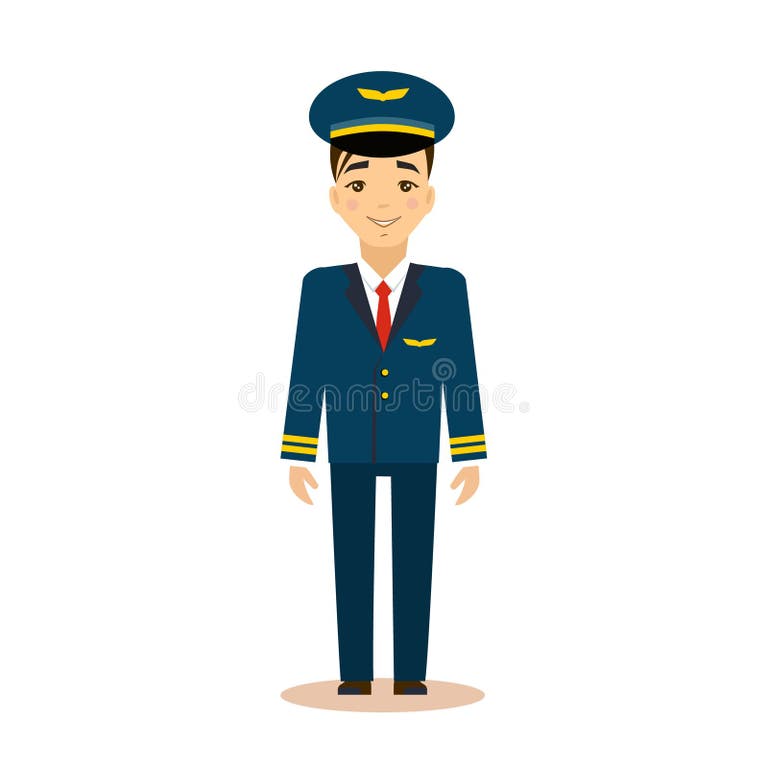 Kapten Vector Illustration vektor illustrationer. Illustration av ...