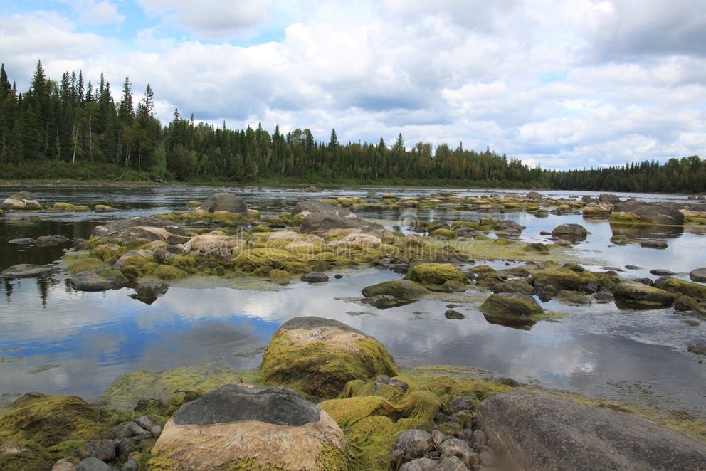 Kapuskasing River stock photo. Image of kapuskasingriver - 22070746