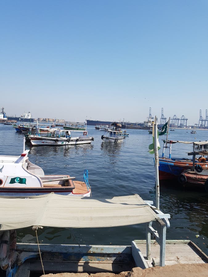 Karachi Port Trust stock photo. Image of pakistan, governor - 134017950