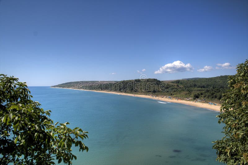 Karadere stock image. Image of shore, cape, camp, bulgaria - 6432967