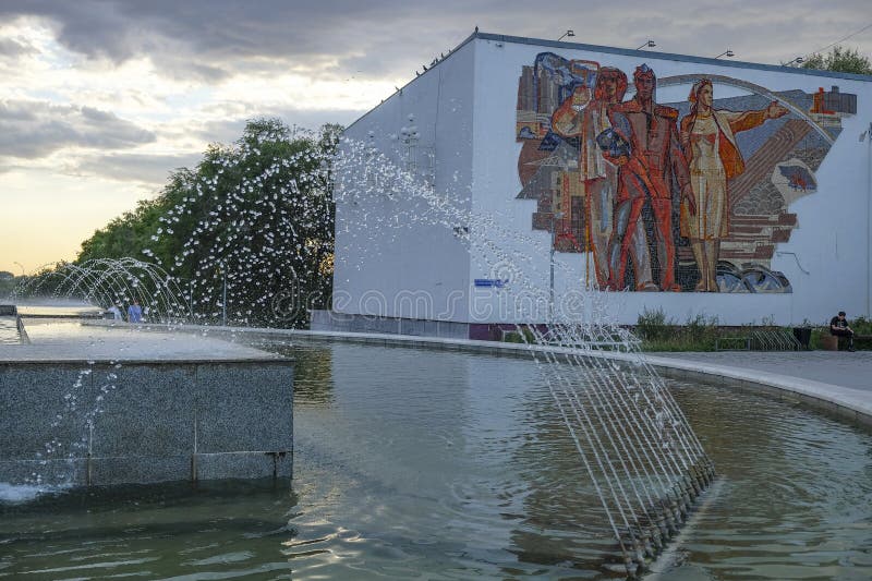 Karaganda in Kazakhstan editorial photography. Image of asian - 287684252