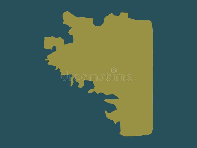 Karaikal District - Puducherry, India. Solid. No Legend Stock ...