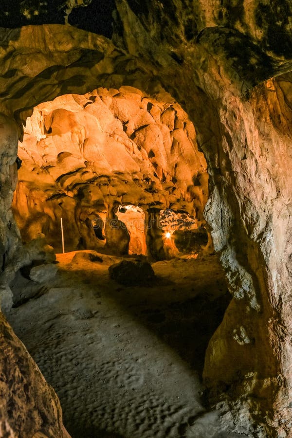 Karain Cave in Yagca Village Near Antalya in the Mediterranean Region ...