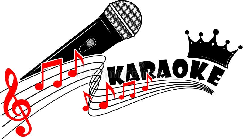 Karaoke Logo Vector for Your Design or Log Stock Illustration ...