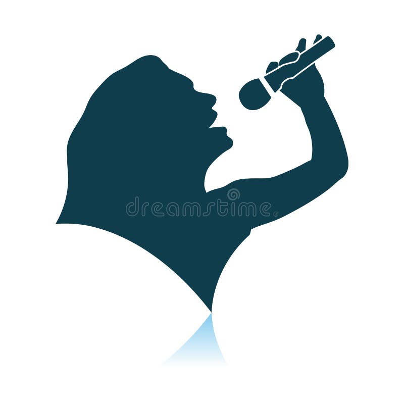 Karaoke Singer Clipart