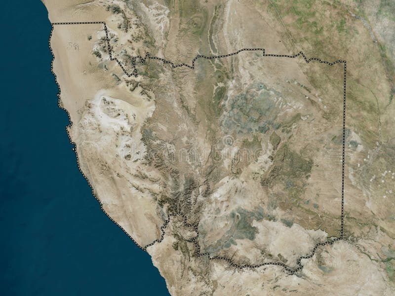 !Karas, Namibia. High-res Satellite. No Legend Stock Illustration - Illustration of atlas ...