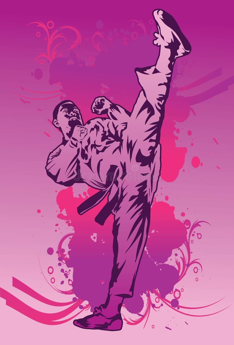 Olympic Karate Stock Illustrations – 392 Olympic Karate Stock ...