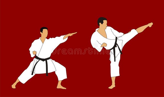 Karate Outline Stock Illustrations – 2,897 Karate Outline Stock ...
