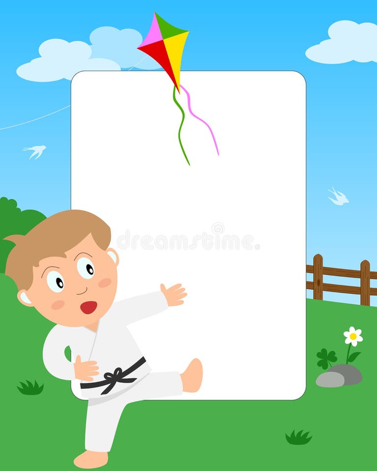 Karate Border Stock Illustrations – 413 Karate Border Stock ...