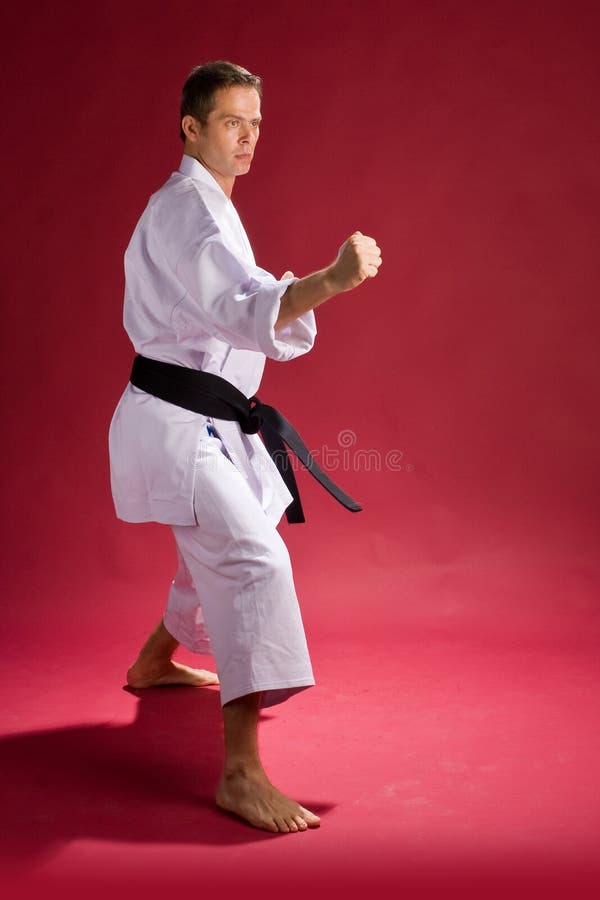 Karate Kick stock photo. Image of kick, fist, handsome - 5929112