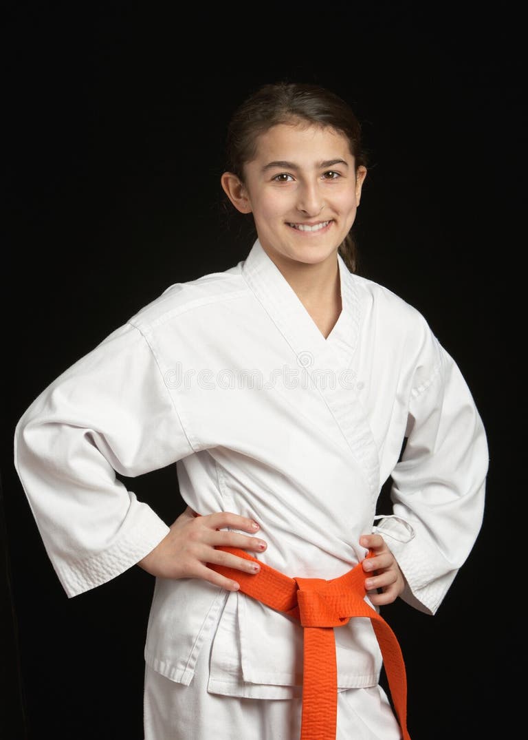 Teen Girl Karate Bow Stock Photos - Free & Royalty-Free Stock Photos ...