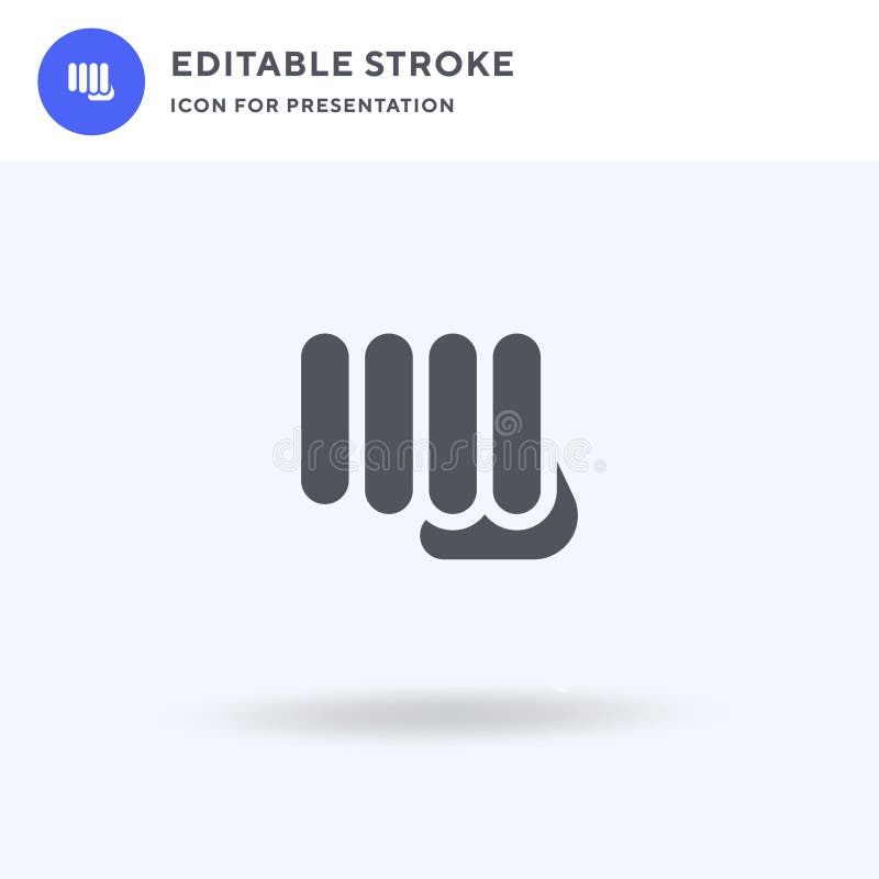 Karate Icon Vector, Filled Flat Sign, Solid Pictogram Isolated on White, Logo Illustration ...