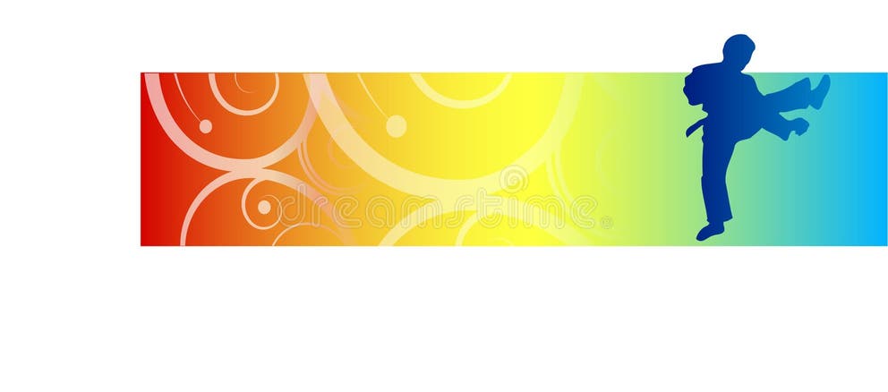 Karate Border Stock Illustrations – 265 Karate Border Stock ...