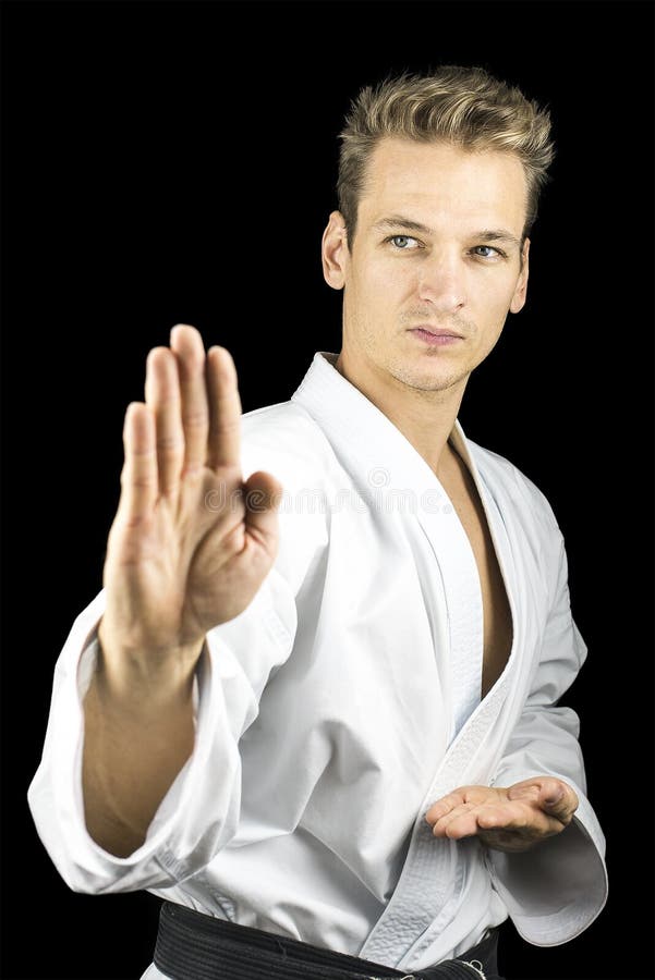 Karate hand stock photo. Image of chop, attack, master - 41428558