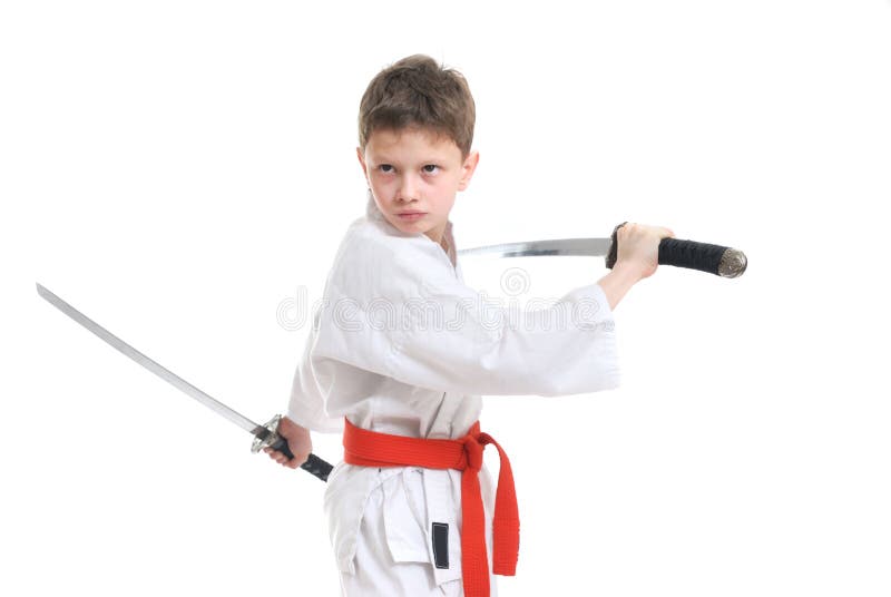 Karate Kid stock photo. Image of arts, fighting, little - 7847650