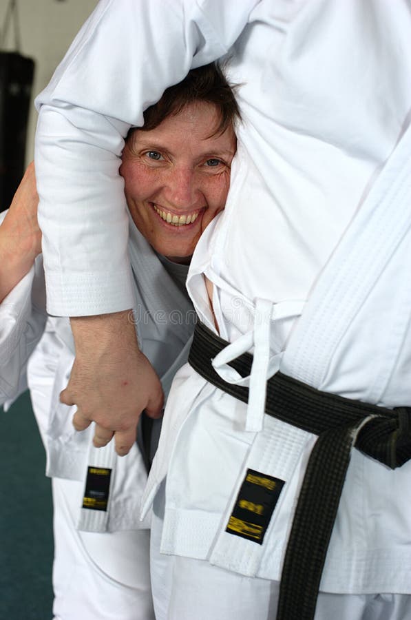 Karate Lady stock photo. Image of sportive, sportswoman - 14882084