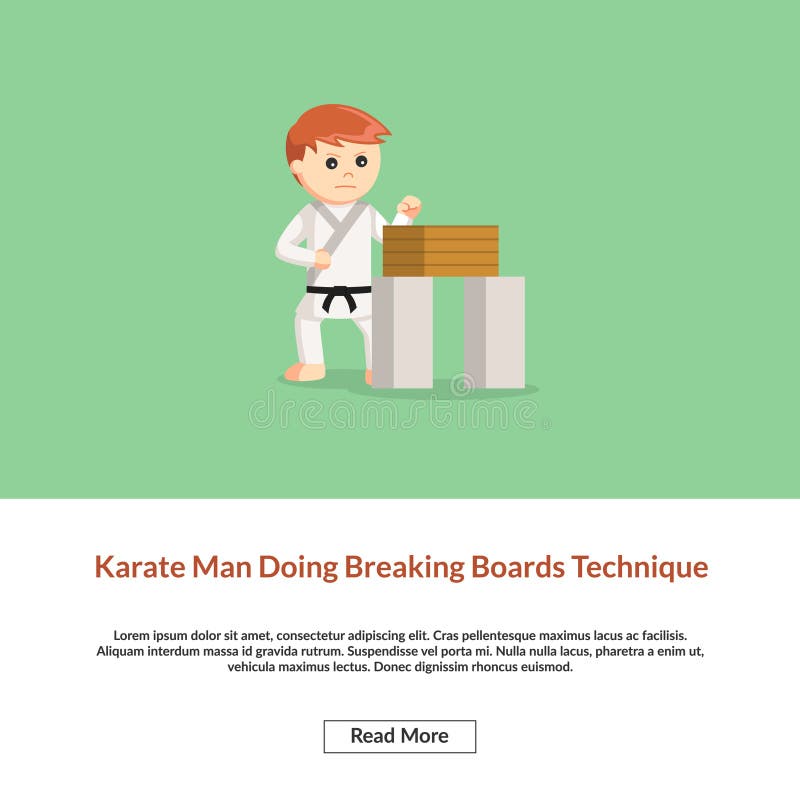 Breaking Boards Stock Illustrations – 68 Breaking Boards Stock ...