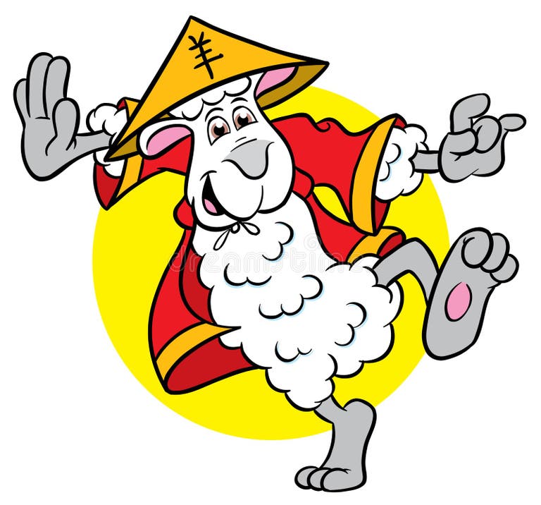 Karate Sheep Cartoon Stock Illustrations – 7 Karate Sheep Cartoon Stock ...