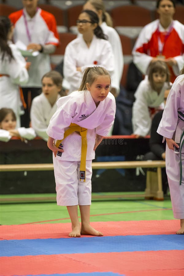 Karate Shotokan Kata Tournament Foto de archivo editorial - Imagen de ...