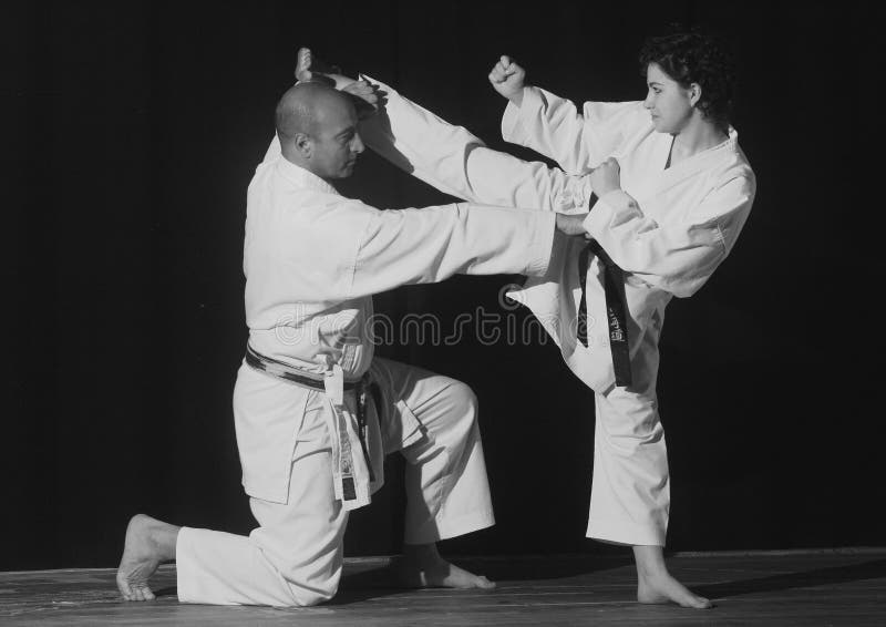 Karate show stock image. Image of italia, olympic, black - 92252095