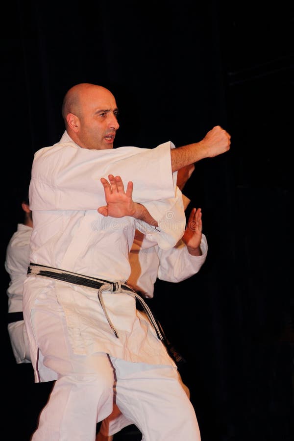 Karate show stock photo. Image of sport, arts, italy - 92384208