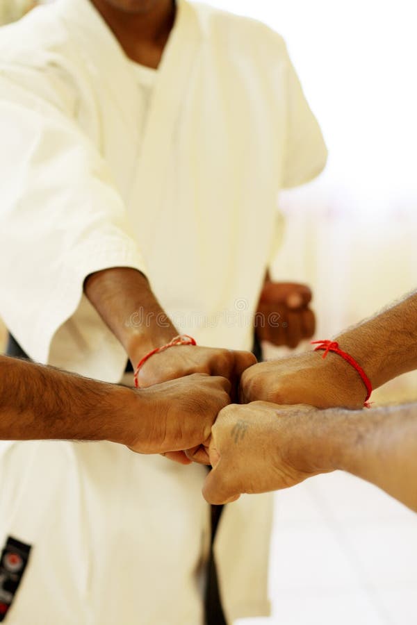 Karate team stock image. Image of fighting, clothing, indian - 5039515