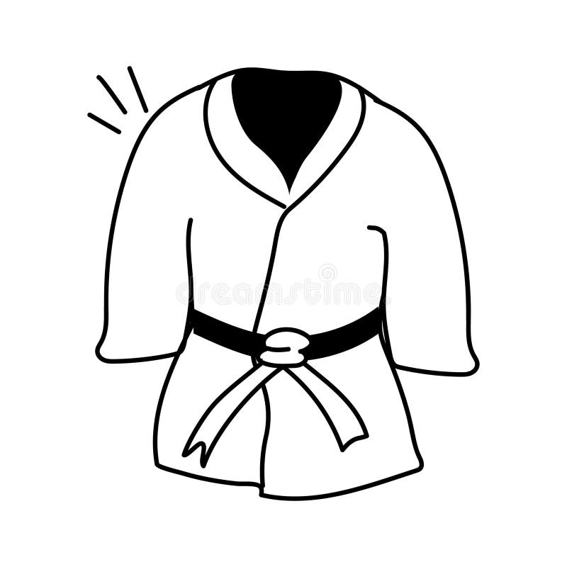 Karate Uniform Vector Design in Modern Style Stock Vector ...