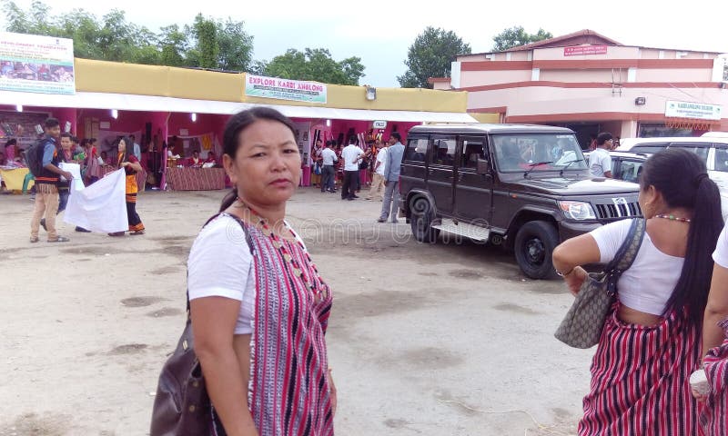 Karbi traditional attire editorial photo. Image of fashion - 94915586