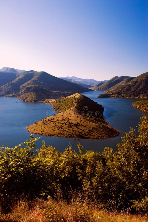 Kardjali lake, Bulgaria stock image. Image of view, landscape - 31232423