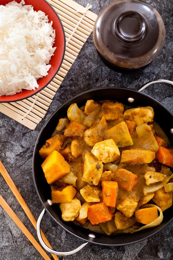 Kare Rice stock image. Image of meat, asian, ingredients - 102700185