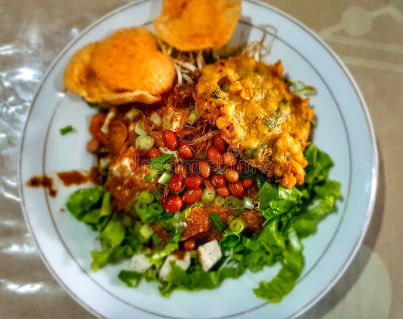 Karedok stock image. Image of indonesia, kuliner, delicious - 178249597