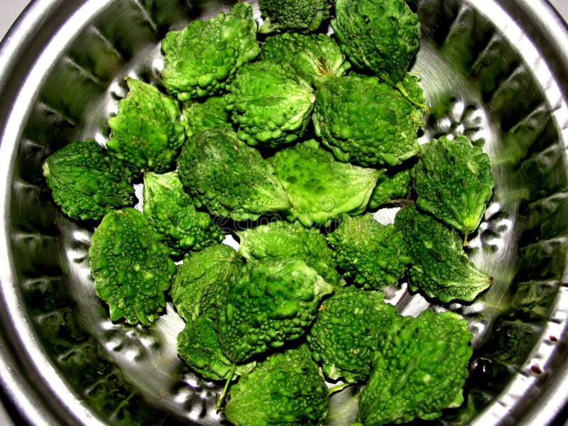 Karela Vegetable stock photo. Image of ingredient, traditional - 15420070