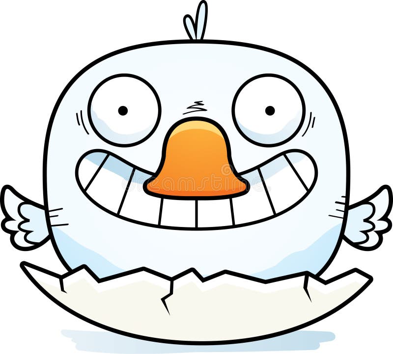 Karikatur-trauriges Entlein Vektor Abbildung - Illustration von ente ...