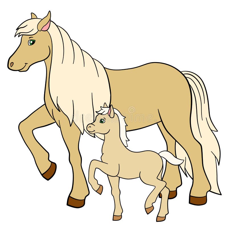 Fohlen Stock Illustrationen, Vektoren, & Kliparts - 6,093 Stock ...