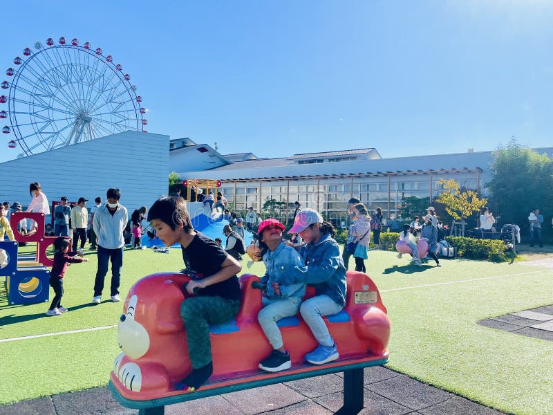 Kariya highway oasis japan editorial photography. Image of playground ...