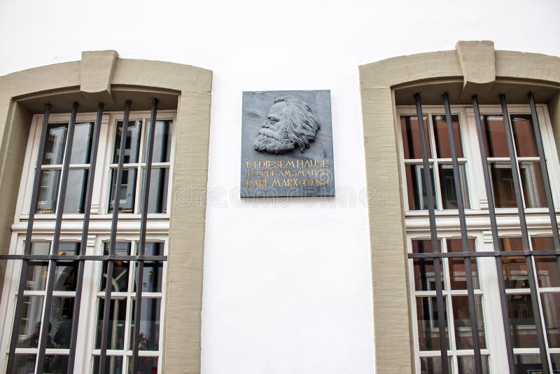 Karl Marx House imagen de archivo editorial. Imagen de comunista - 31919844