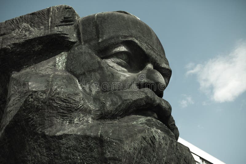 Karl Marx blue plaque editorial photo. Image of live - 42268401