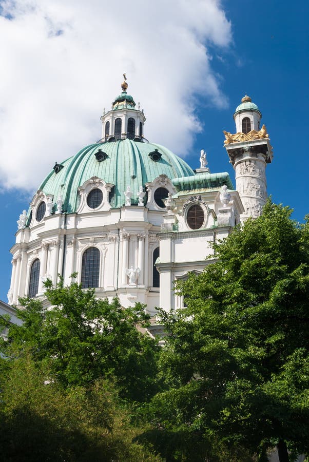 Karlskirche -German for St. Charles`s Church, Church Situated on the ...