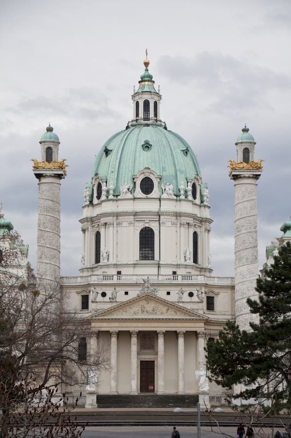 Karlskirche stock photo. Image of church, baroque, beautiful - 29134458