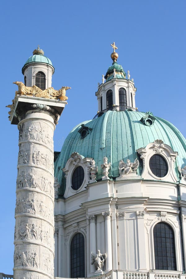 Karlskirche stock image. Image of europe, christian, vienna - 3913835