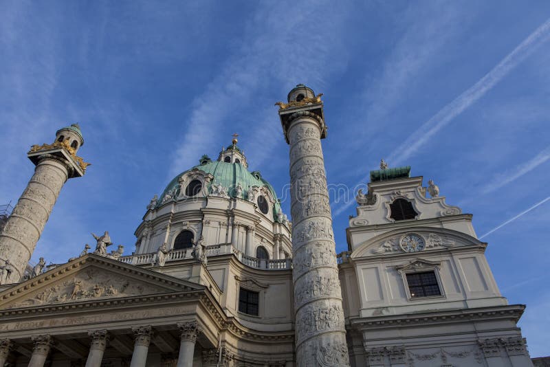 Karlskirche in Vienna stock photo. Image of history, austria - 15120968